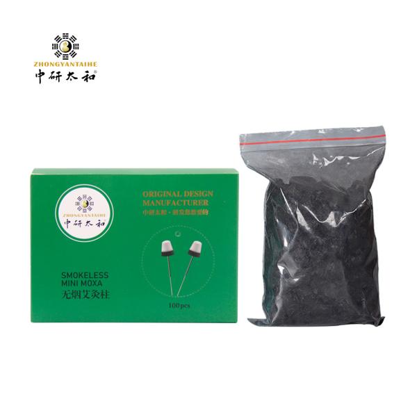 Quality Carbonization Moxibustion Stick , Pure Smokeless Moxa Rolls for sale