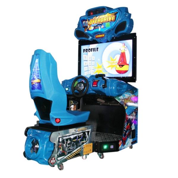 Quality 3D Car Racing Arcade Game Machines 2370*1120*2350MM For Super Market for sale
