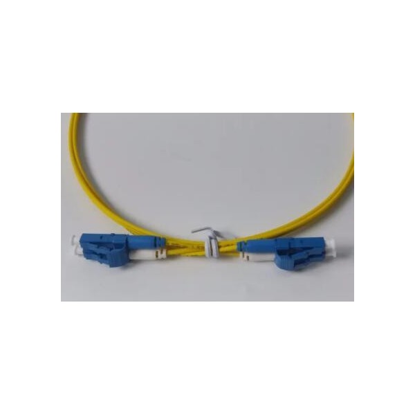 Quality Yellow SC LC Fiber Optic Patch Cord Short Boot ROUND DX for sale