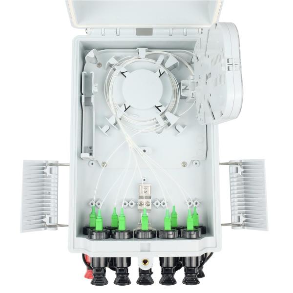 Quality Pre-Connectorized Fiber Distribution Outdoor FTTH 16 Cores Splitters Optic for sale