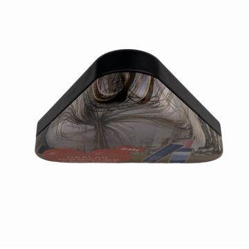 Quality Triangle Metal Custom Tin Can Offset CMYK Printing Matte Finish Lipstick Tin for sale