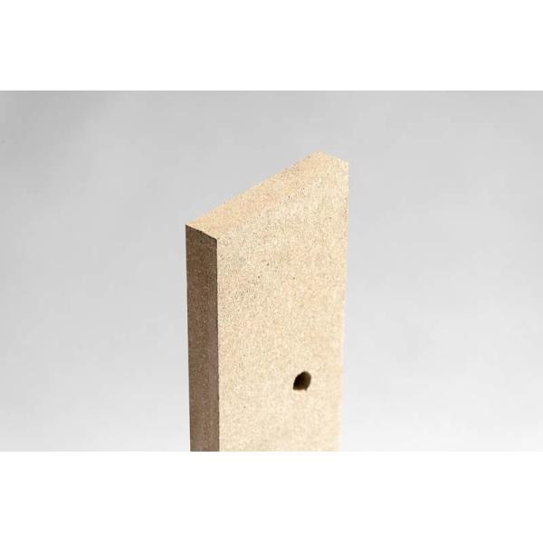 Quality Fireplace Vermiculite Ceramic Fire Board , Stove High Temperature Insulation for sale
