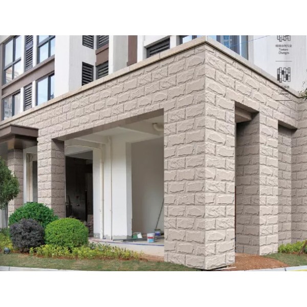 Quality 200x400mm White Beige Gray Outdoor Stone Cladding Tiles for sale