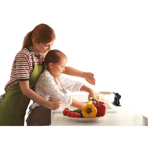 Quality Matte Black Kitchen Faucet with Pull-Down Sprayer and Contemporary Style Brass for sale