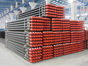 Quality D24 60MM X 3 Meter Rock Drill Rods , Machining Drill Rod For V2440 Machine for sale