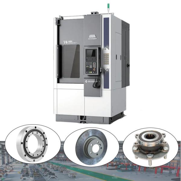 Quality High Cost Performance T6 CNC Machining Lathe Metal Turning Center SMTCL Vertical for sale