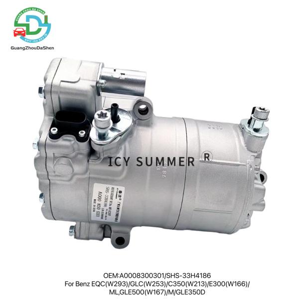 Quality A0008300301 SHS-33H4186 Air Conditioner Compressor For Mercedes Benz W293 GLC W253 C350 W205 for sale