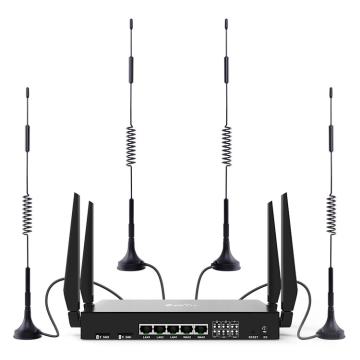 Quality Dual SIM 4G LTE Wireless Cellular Router With Detachable Antennas Band Lock VPN for sale
