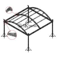 Quality Indoor and Outdoor Concert Stage Truss Fit 400 in Silver or Black with OEM for sale