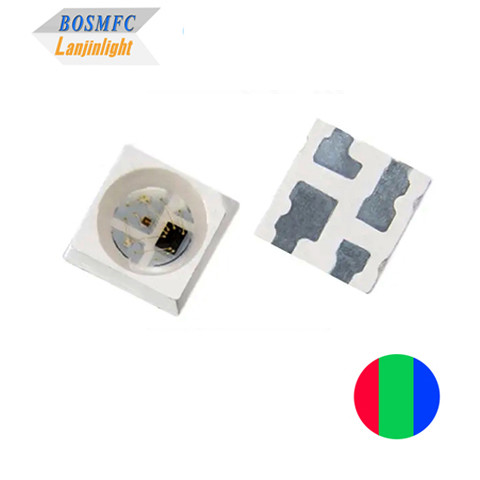 Quality 12mA Full Color Changing Built-in IC 3535 SMD RGB LED SK6812 WS2812b for LED screen for sale