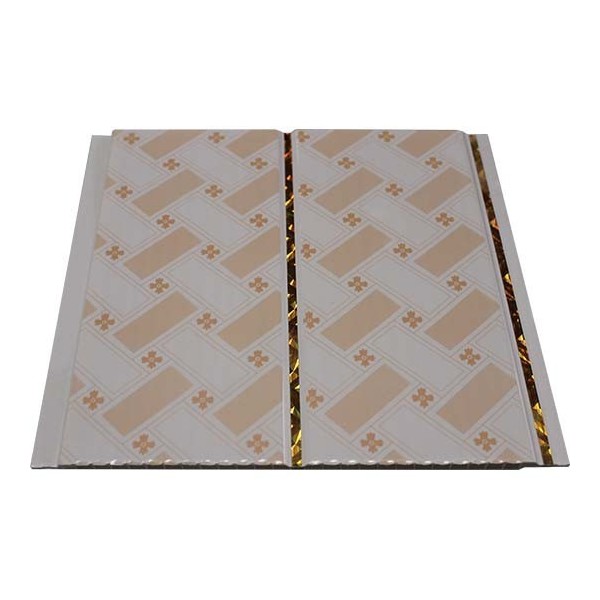 Quality High Glossy PVC Wall Ceiling Panel 250mm Width Board Transfer Printing for sale