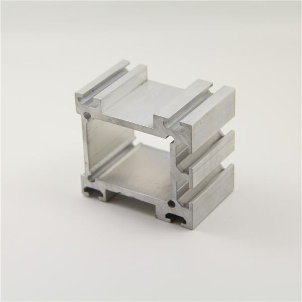Quality Silver Aluminum Extrusion Profiles , Multifunction Aluminum Extrusion Enclosure for sale