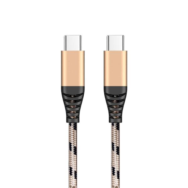Quality Customized ROHS Type C Data Transfer Cable Strong Nylon Braided for sale