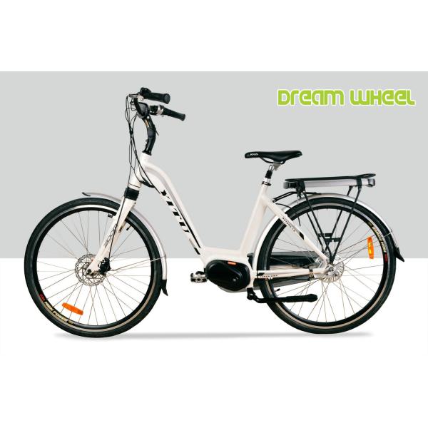 Quality Mid Motor Ladies 28km/H Electric Urban Bike 36V 350W for sale