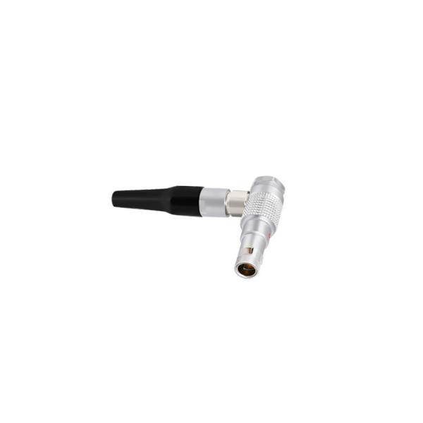 Quality Elbow 90 Degree Circular Push Pull Connectors , Cable Mount Connector Multipole for sale