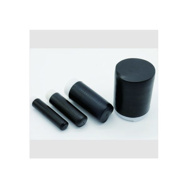 Quality Cable Liquid Silicone Rubber LSR Cold Shrink Termination Kits End Cap Black Cold Shrink Splice Kits for sale