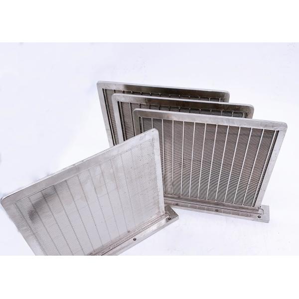 Quality Rectangular V Wire 1*2mm Stainless Mesh Screen 0.4mm Slot for sale