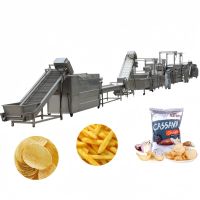 Quality Electric Potato Chip Line Production System for Volume Thermal Processing for sale