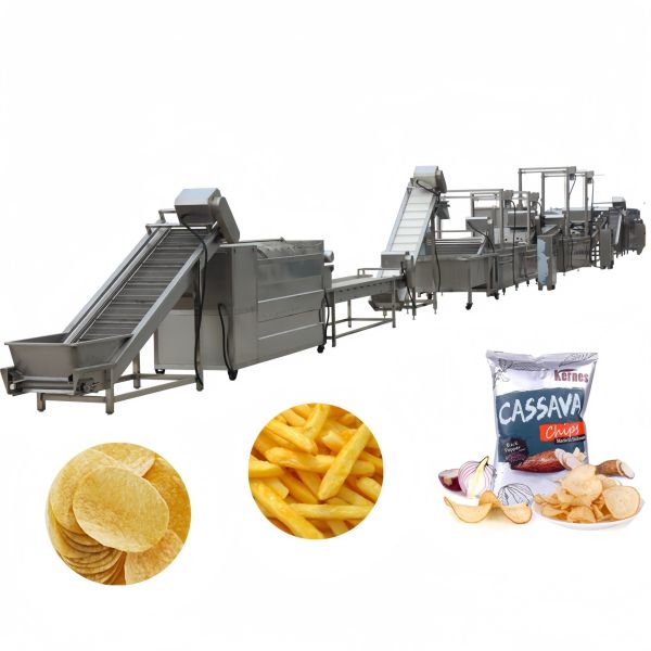 Quality Industrial Automatic Potato Processing Line Equipment for Customized Fries and Chips for sale