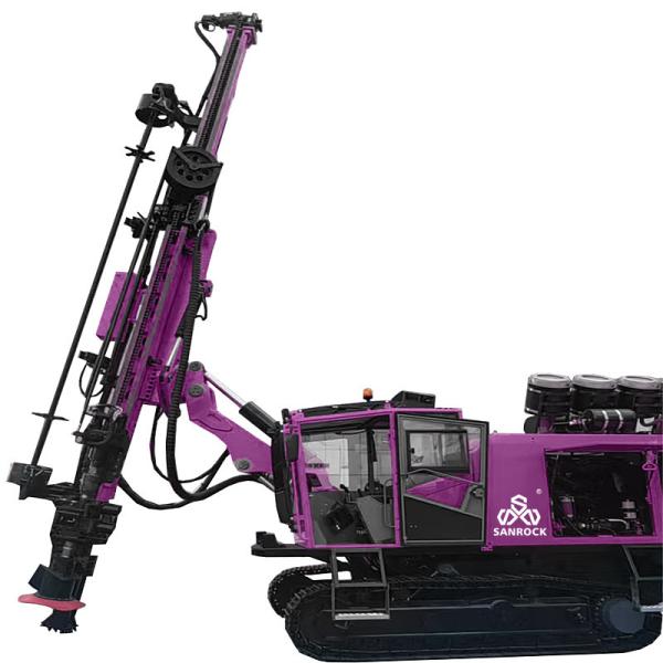 Quality 40KN Mining Drilling Rig Machine Integrated DTH Drilling Equipment Hydraulic for sale