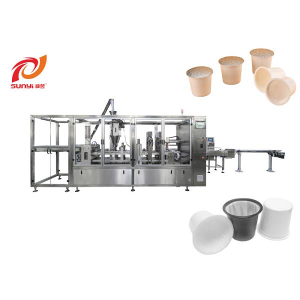 Quality SUNYI Double Lanes K Cup Coffee Pod Filling Machine for sale