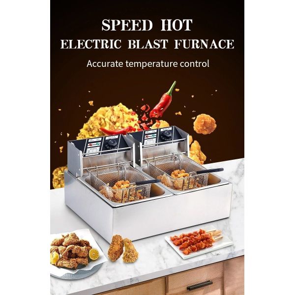 Quality Button Control Mod Snack Frying Machine for Chips Nuts and Snacks 20kg Gross for sale