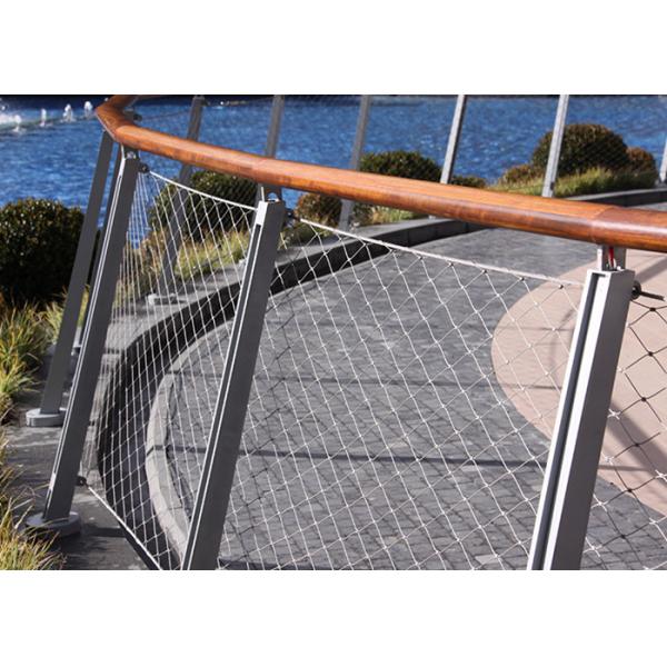 Quality X-tend Decorative Wire Rope Mesh Fence Stainless Steel 2.0mm for sale