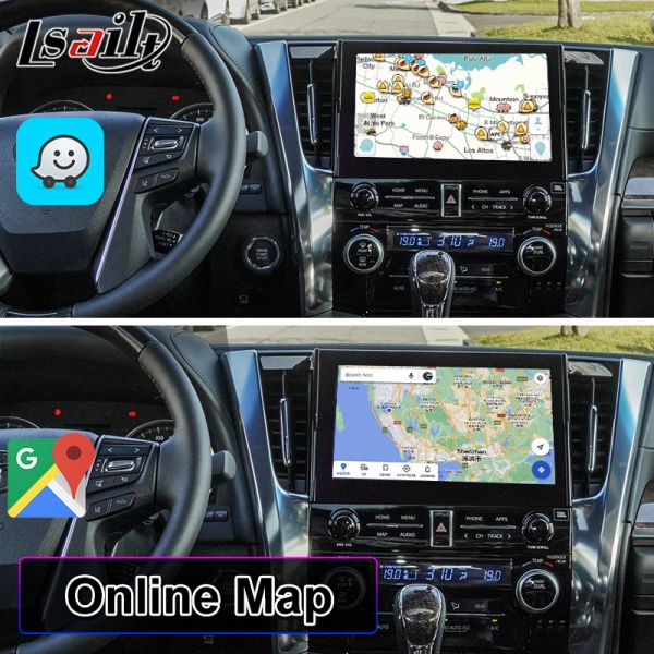 Quality Lsailt Android Carplay Video Interface for 2019 -2023 Toyota Alphard Vellfire for sale