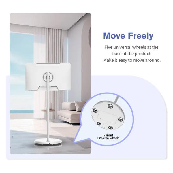 Quality Interactive 32 Inch StandBy Me Monitor LCD Screen Movable TV Smart Incell for sale