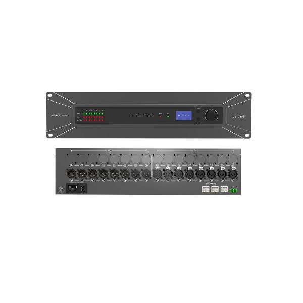 Quality 48V I/O Dante Audio Interface , 48V Phantom Power Audio Interface for sale