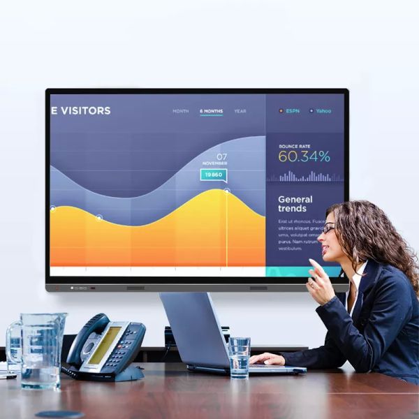 Quality White Bord Touch Panel Smart 75 Inch Board For Teaching for sale
