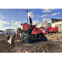Quality Rubber Track Small Crawler Tractor Multifunctional Paddy Field Crawler Mini for sale