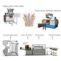 Quality Auto Splicing Colorful Multi Knife Straw Manufacturing Machine For Making Paper for sale