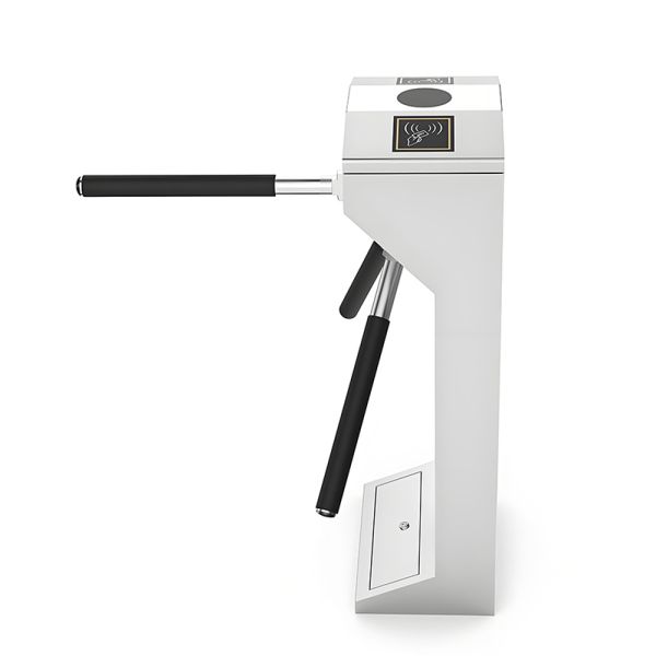 Quality SS304 Bi-Directional Tripod Turnstile Gate with Hydraulic Buffer for Secure for sale
