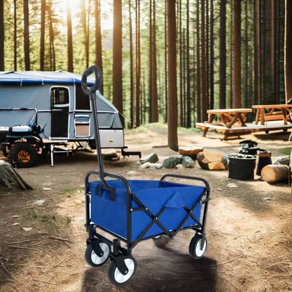 Quality Convenient Collapsible Beach Wagon Multi Functional For Outdoor Activities for sale