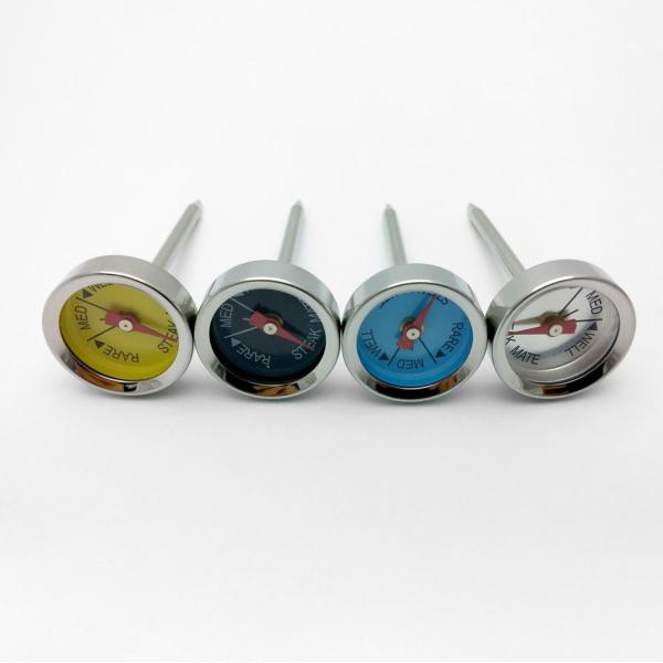 Quality 160℉ - 220℉ Instant Read Cooking Thermometer Colorful Dial Faces For Personalized Grilling for sale
