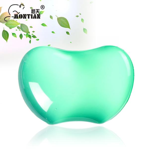 Quality Gel Translucent Transparent Mouse Pad Wrist Support Customized Logo for sale
