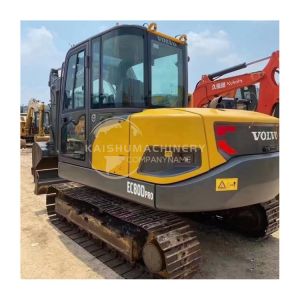 Quality Used Volvo EC80D Excavator in Sweden with ORIGINAL Hydraulic Pump and 42 kW for sale