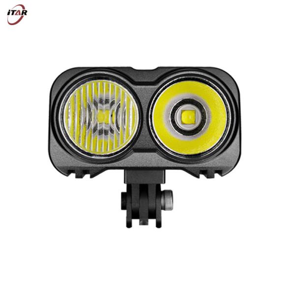 Quality Waterproof IP65 Solid 5000 Lumens Bike LED Flashlight With External Switch for sale