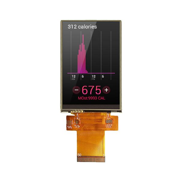 Quality 3.5 Inch TFT LCD Display 320*480 Resolution 50 Pin SPI Interface Display 250 for sale