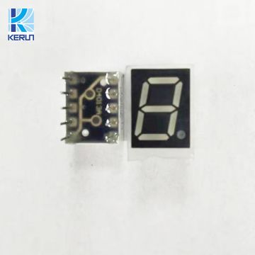 Quality 0.4Inch One Digit Numeric LED Display 7 Segment For Digital Indicator for sale