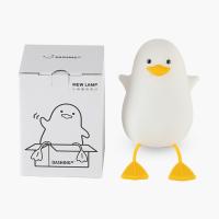 Quality Phone Holder Silicone Led Duck Night Light For Warm Bedside Lamp for sale