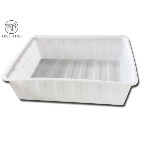 Quality 80 Gallon Aquaponic Grow Bed UV Resistant , Hydroponic Growing Fish Tubs Plastic for sale