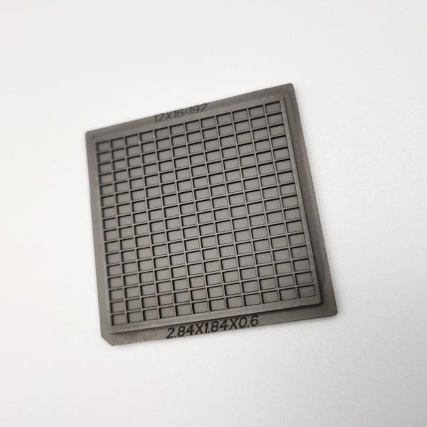 Quality Traditional Black 2 Inch Waffle Pack Chip Trays For Electronic Parts for sale