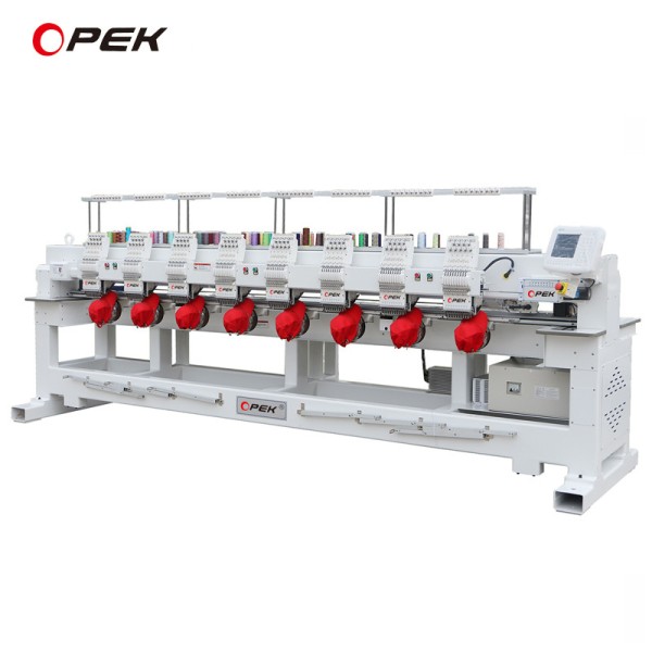 Quality High Speed Industrial Automatic Flat Embroidery Making Machine with Dahao 528 for sale