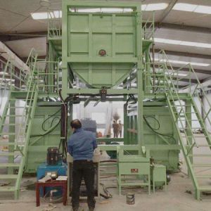Quality Stirring Volume 15m³ Rebonded Foam Machine Capacity 40r/m Scraps Plastic Foam for sale