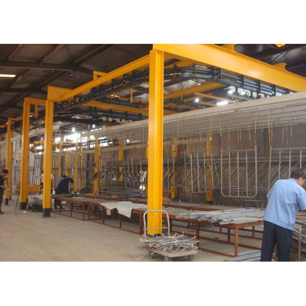 Quality Compact High Output Automatic Powder Coating Plant System Customized Power for sale
