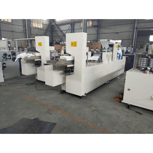 Quality Double Colors Printing Napkin Tissue Paper Making Machine 600 sheets/min for sale