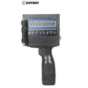 Quality Handheld Date Coder Inkjet Printer Machine Portable Large Character Inkjet for sale