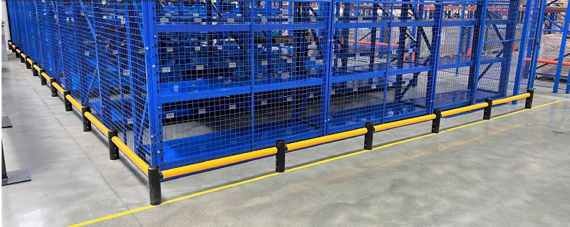 Racking Upright Protectors  Rack End  Protector Guard  Warehouse Safety Bollard